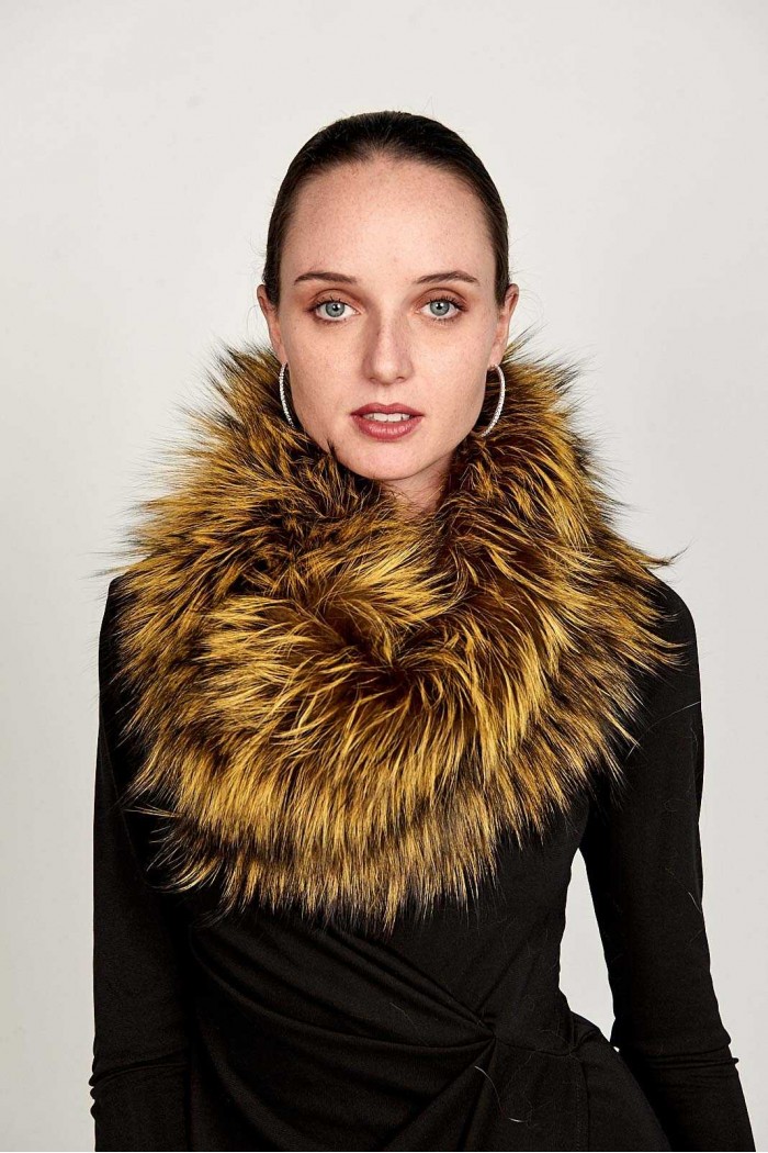 ESTOLA / CUELLO DE PELO TEJIDO PC-LZH5760-154